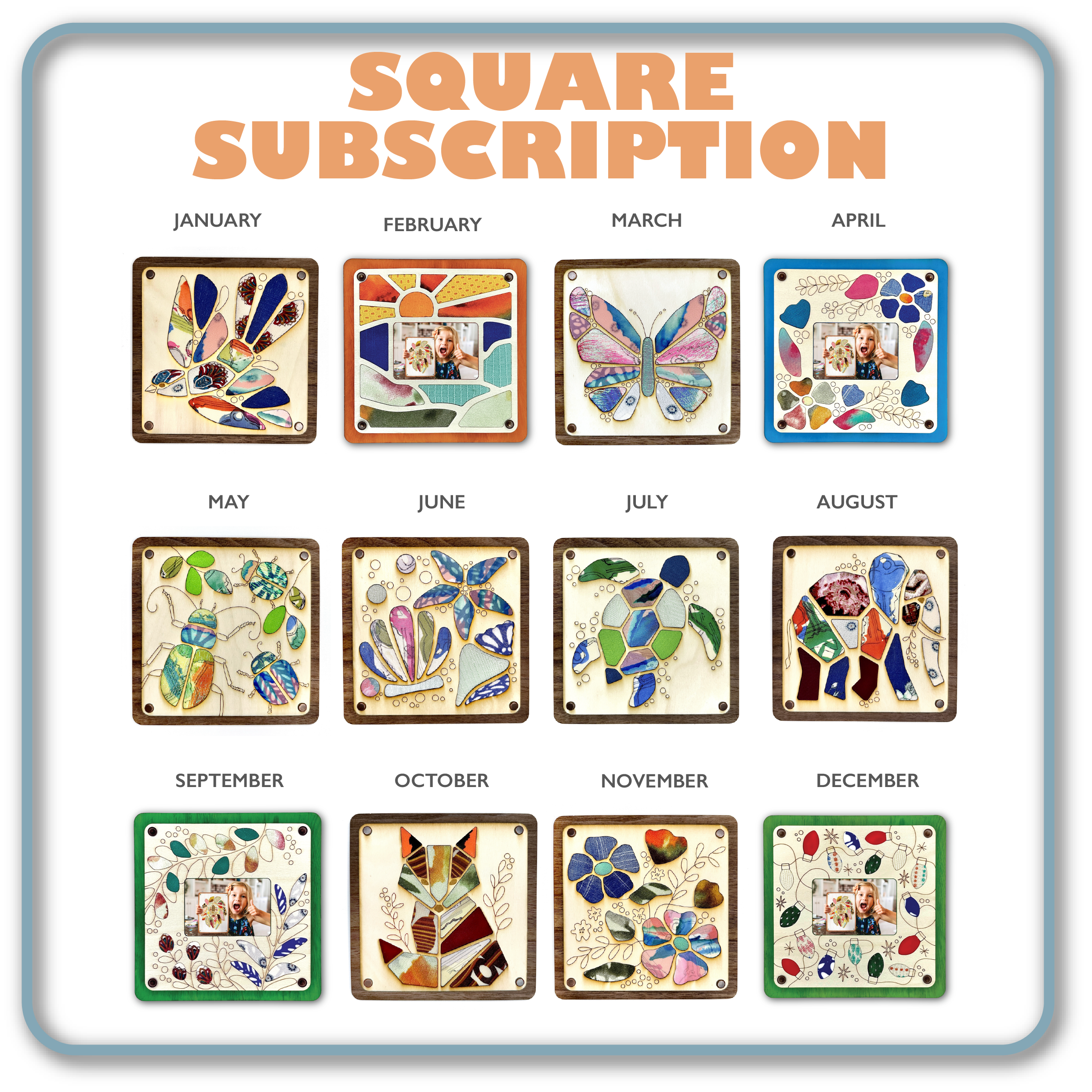 Square Subscription (Save 30% per month) – Picto Kits